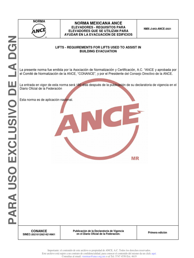 PROTOCOLO EMERGENCIA ELEVADOR | PDF | edificio | México