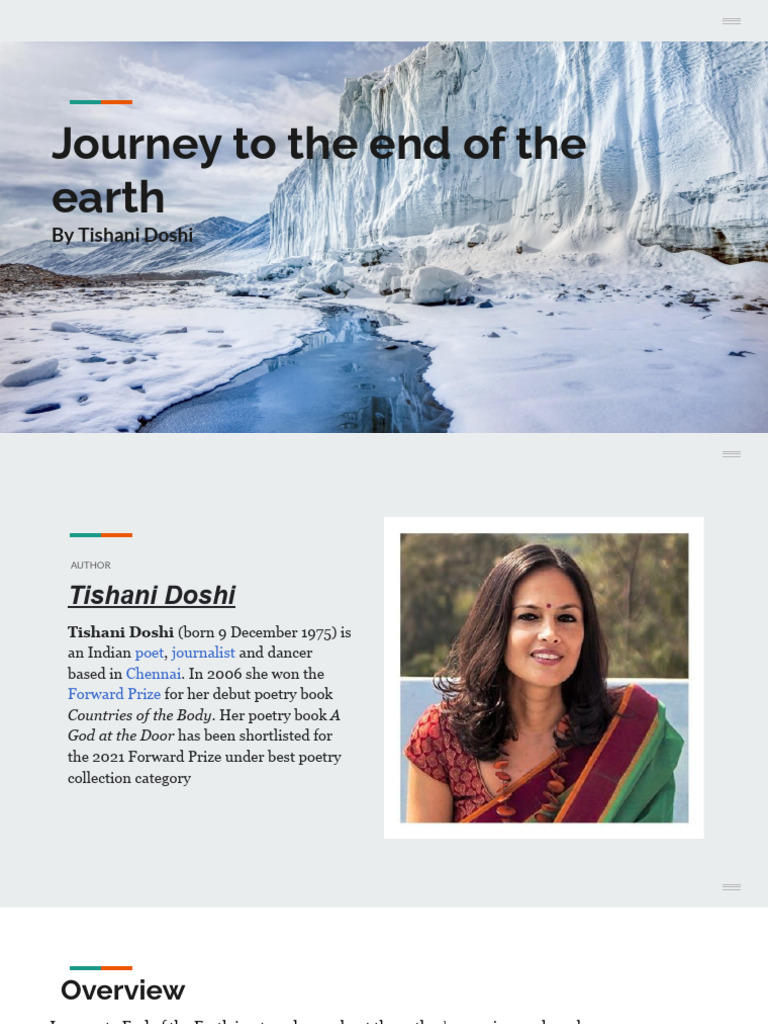 Journey To The End of The Earth | PDF | Antarctica | Oceans