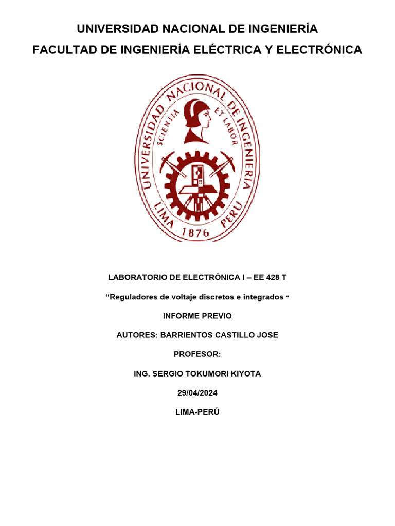 INFORME PREVIO 6 | PDF | Transistor | Transistor de unión bipolar