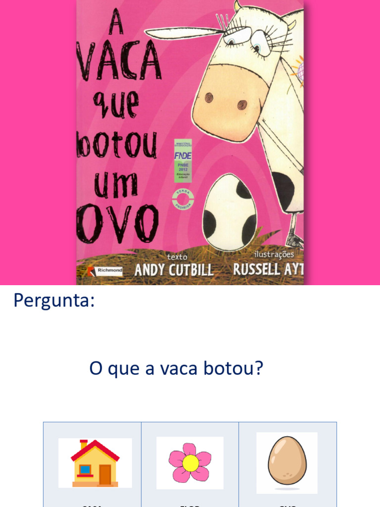 A Vaca Que Botou Um Ovo | PDF