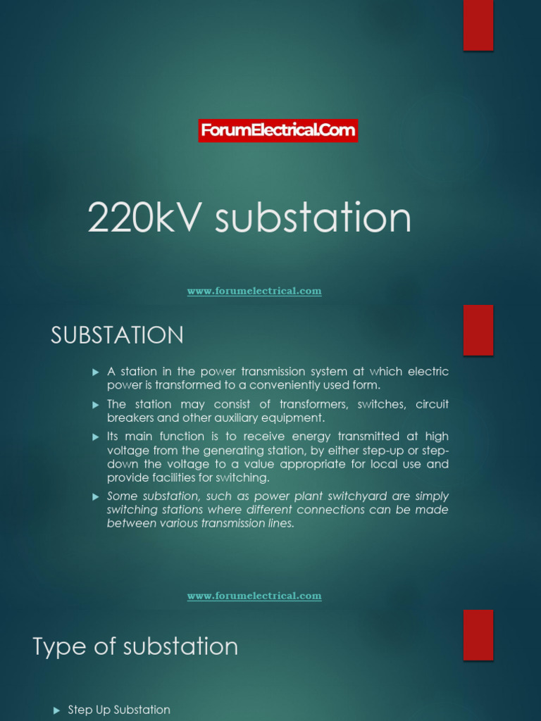 220 KV Substation | PDF | Electrical Substation | Relay