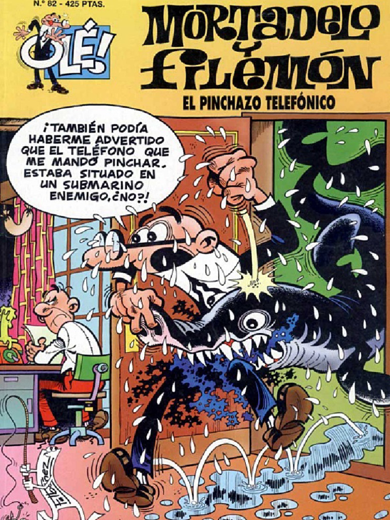 Mortadelo y Filemon 082 - El Pinchazo | PDF
