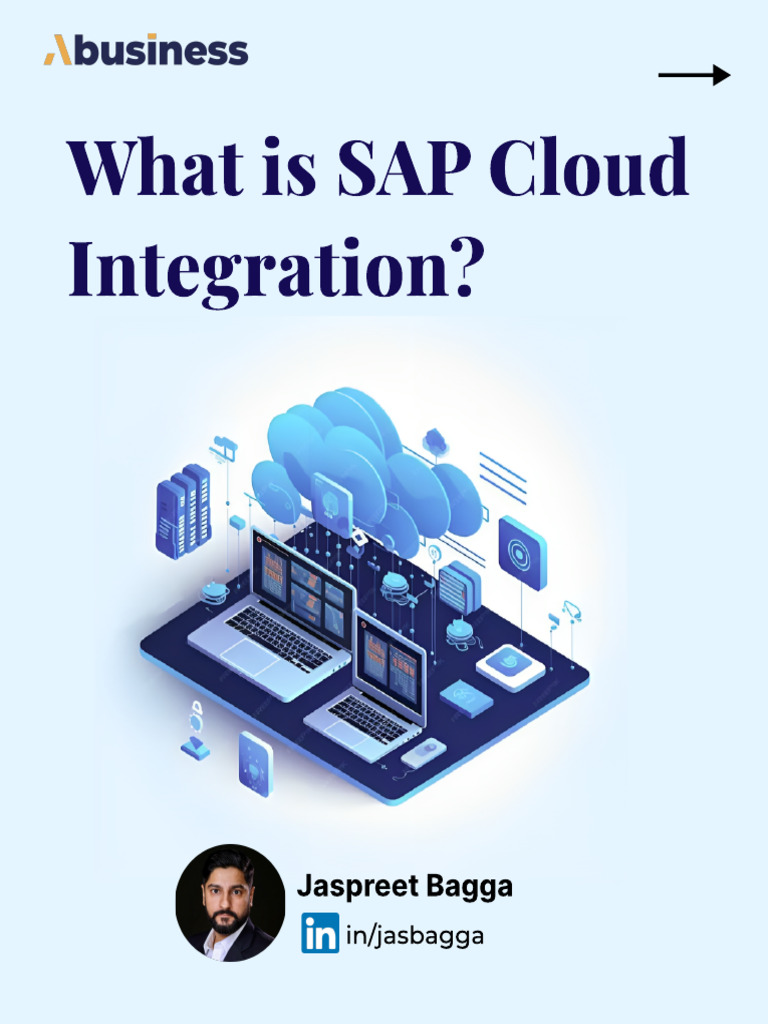What Is Sap Cloud Integration Pdf Cloud Computing Customer