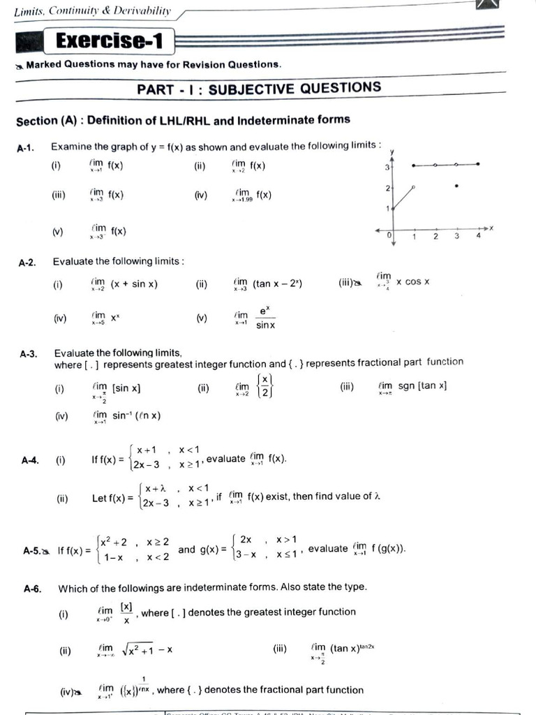Limits, Continuity and Differentiability | PDF | Function (Mathematics) | Complex Analysis