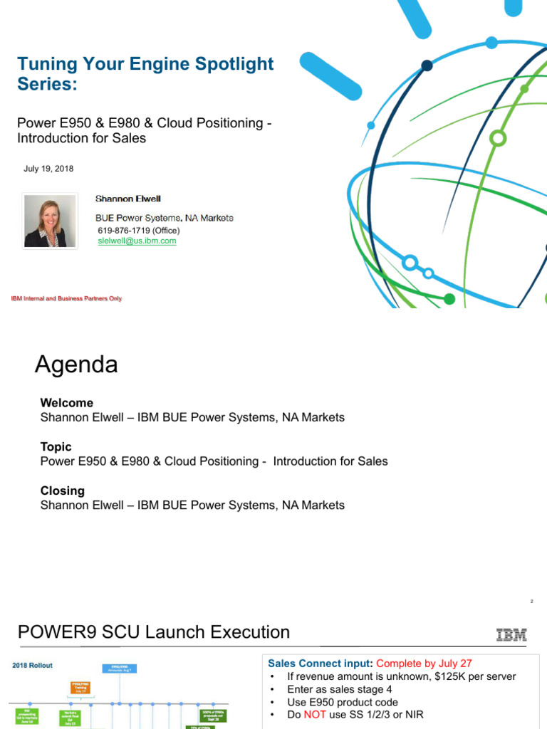 Spotlight Series - Power E950 E980 Introduction - July 19 VF | PDF ...