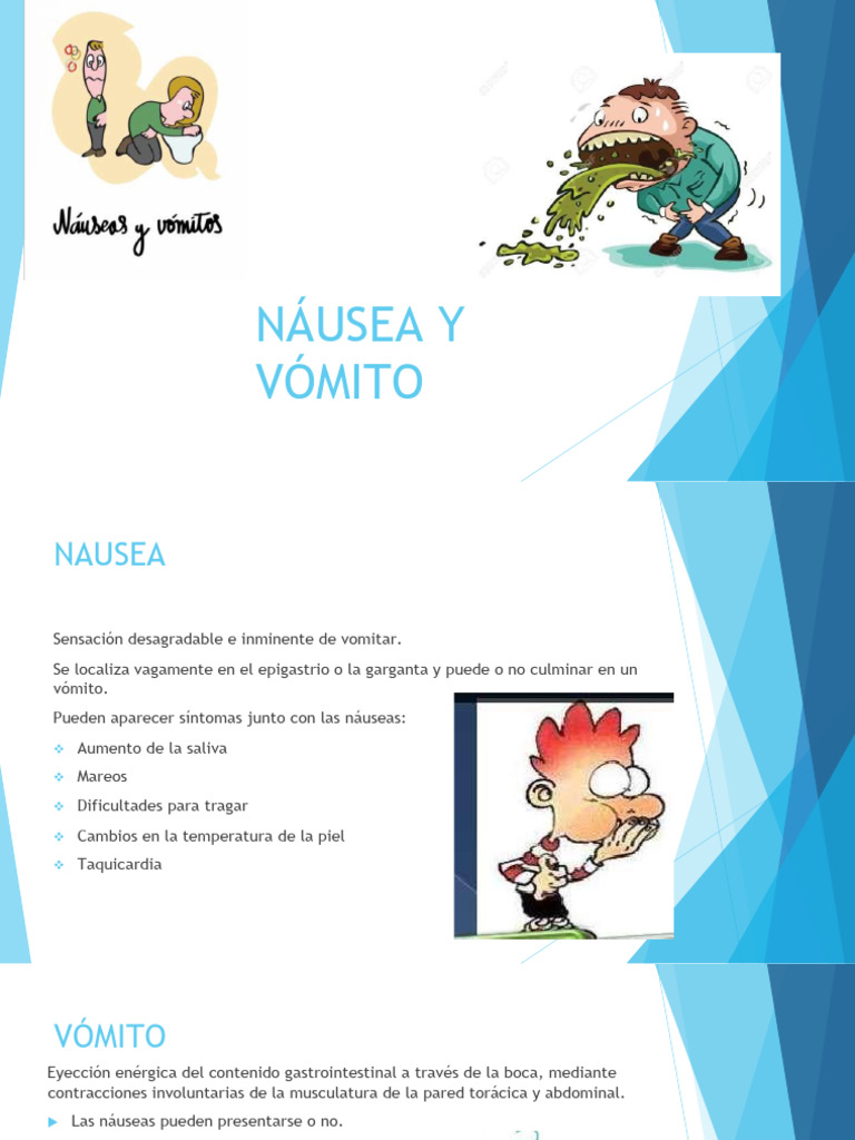Nausea y Vomito | PDF | Vómitos | Gastroenterología