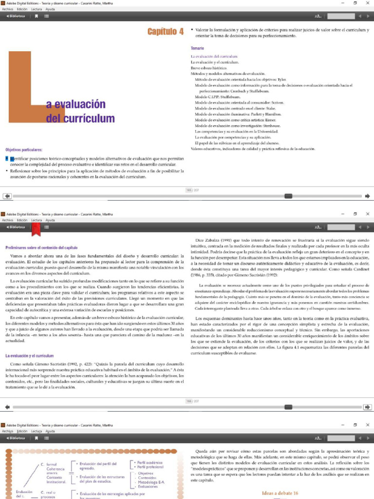 Cap 4. Cassarini. Modelos de Evaluación | PDF