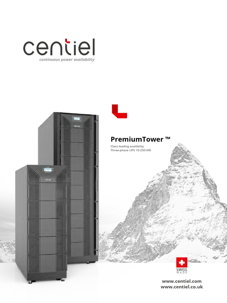 Ups Centiel Trifásica 10kva | PDF | Electric Power | Electrical Engineering