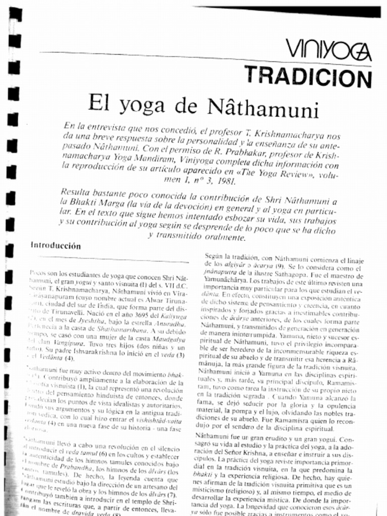 Revista Antigua 2 - El Yoga de Nathamuni | PDF