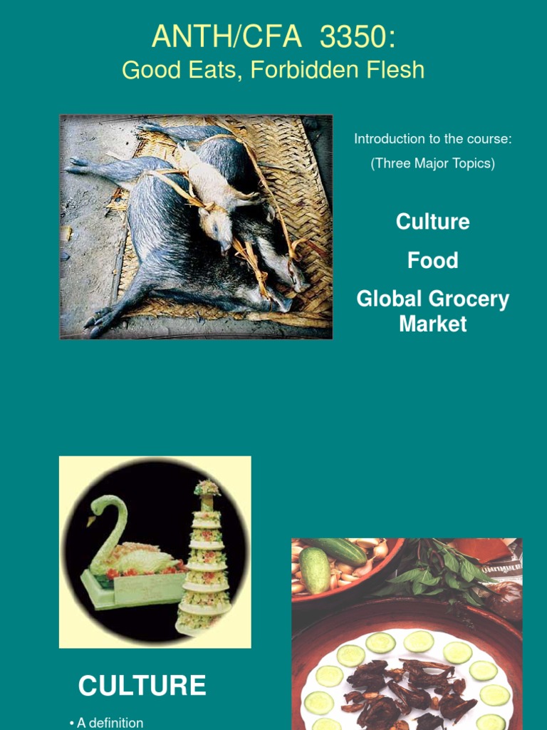 Culture and Food: Global Perspectives | PDF | Social Science | Wellness