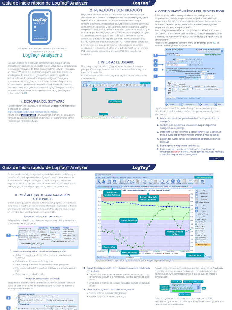 LTA3_Quickstart_Guide_Spanish_RevA | PDF | Archivo de computadora | Ventana (informática)