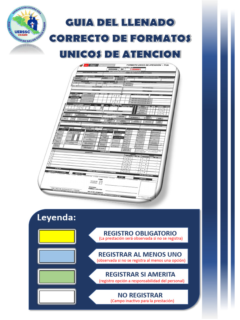 Guia Correcto Llenado de Fua - 2024 | Descargar gratis PDF | Cuidado de la salud | Medicina CLINICA