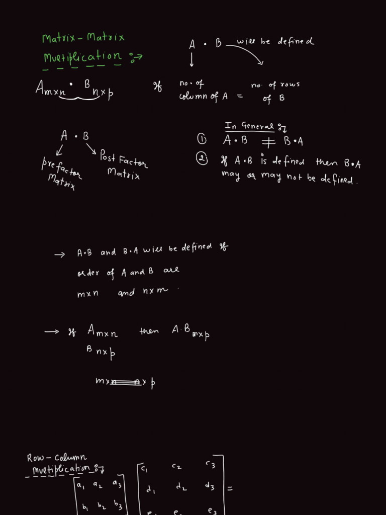 Matrices 02 | PDF