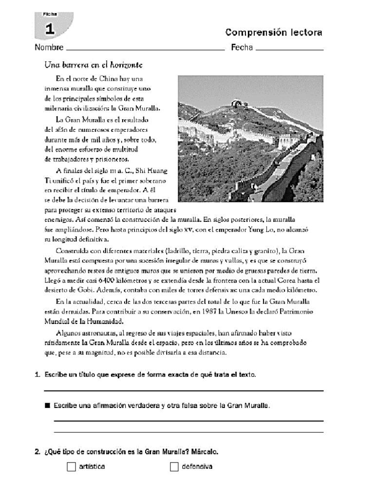 Una Barrera en El Horizonte | PDF