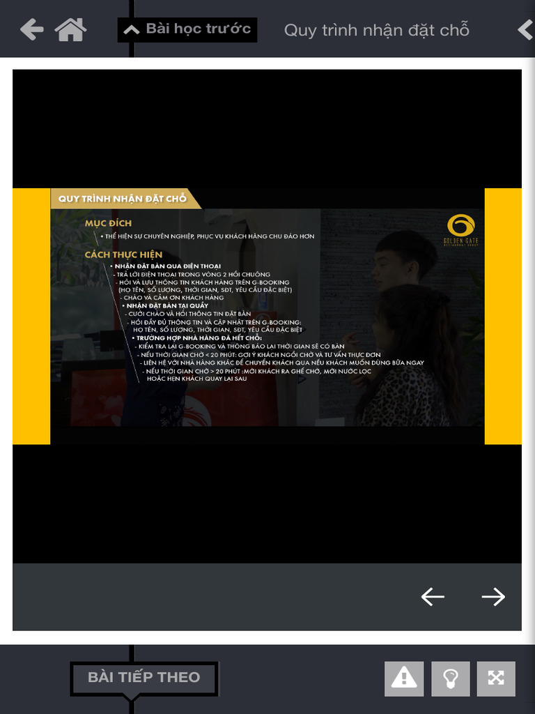 Hệ Thống Đào Tạo Trực Tuyến GGG-eLearning - IsB-GEN-Các Kỹ Năng Phục Vụ Chung V2 | PDF