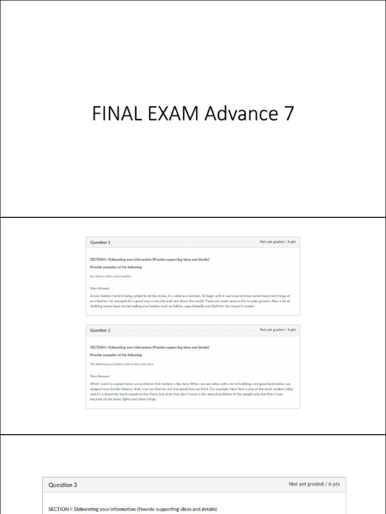 Advance 7 | PDF