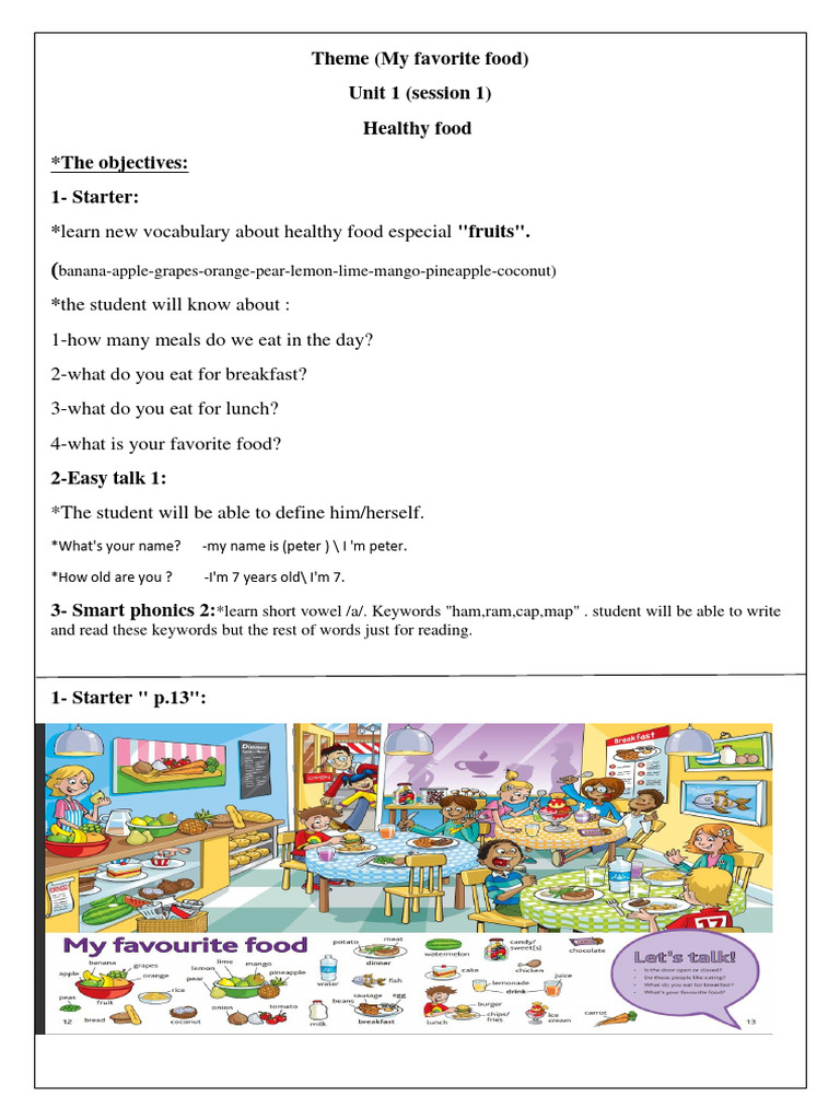 Level 1 KG Book K | PDF | Lunch | Candy