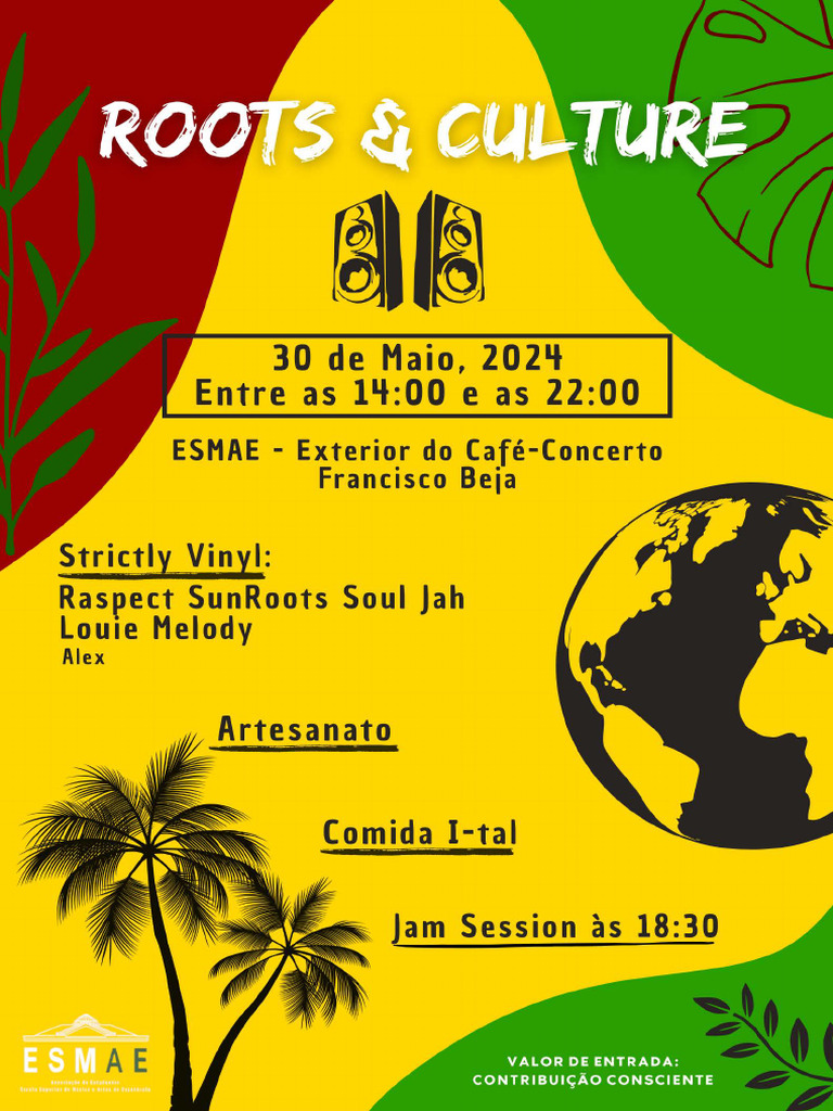 Roots & Culture - Cartaz Completo | PDF