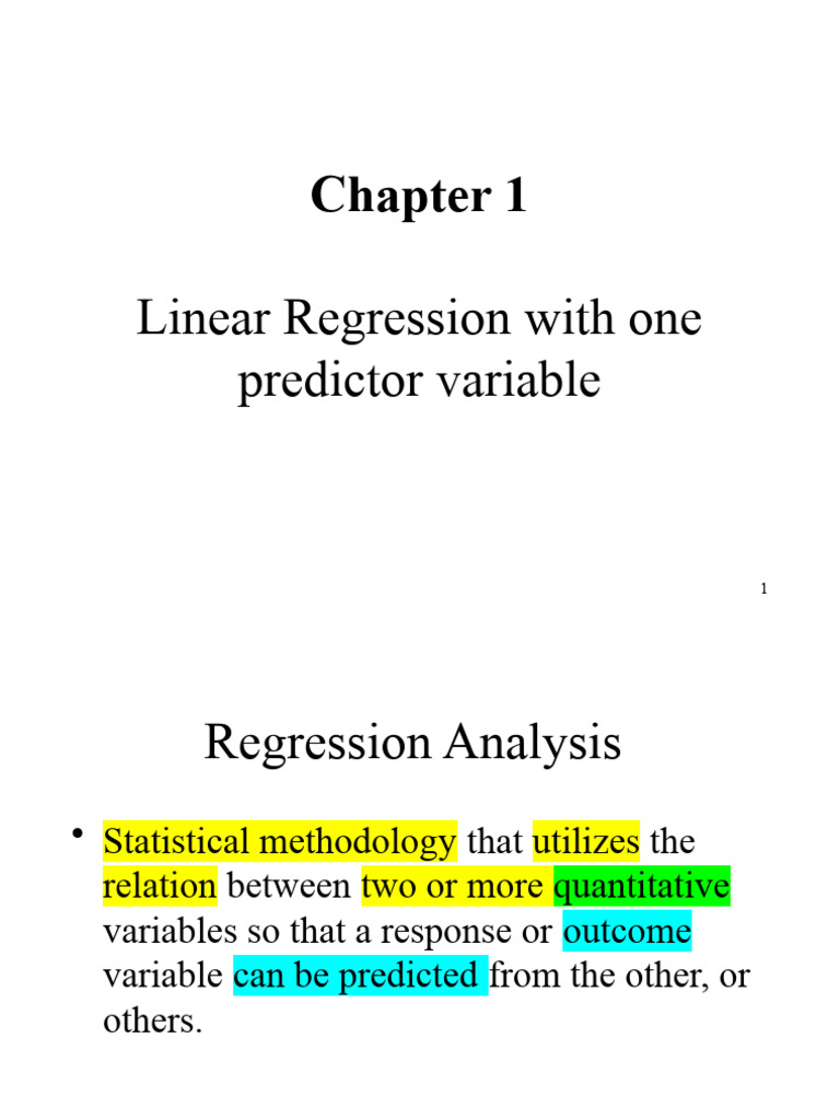Chap01-3 (Autosaved) | PDF | Errors And Residuals | Linear Regression