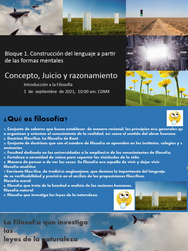 Concepto Juicio y Rezonamiento 1ra Clase Formal | PDF | A priori y a ...