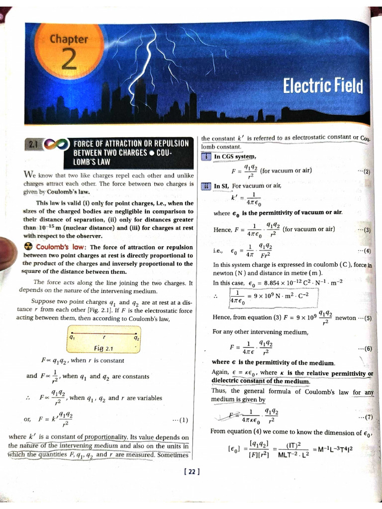1st Notes Class 12 | PDF