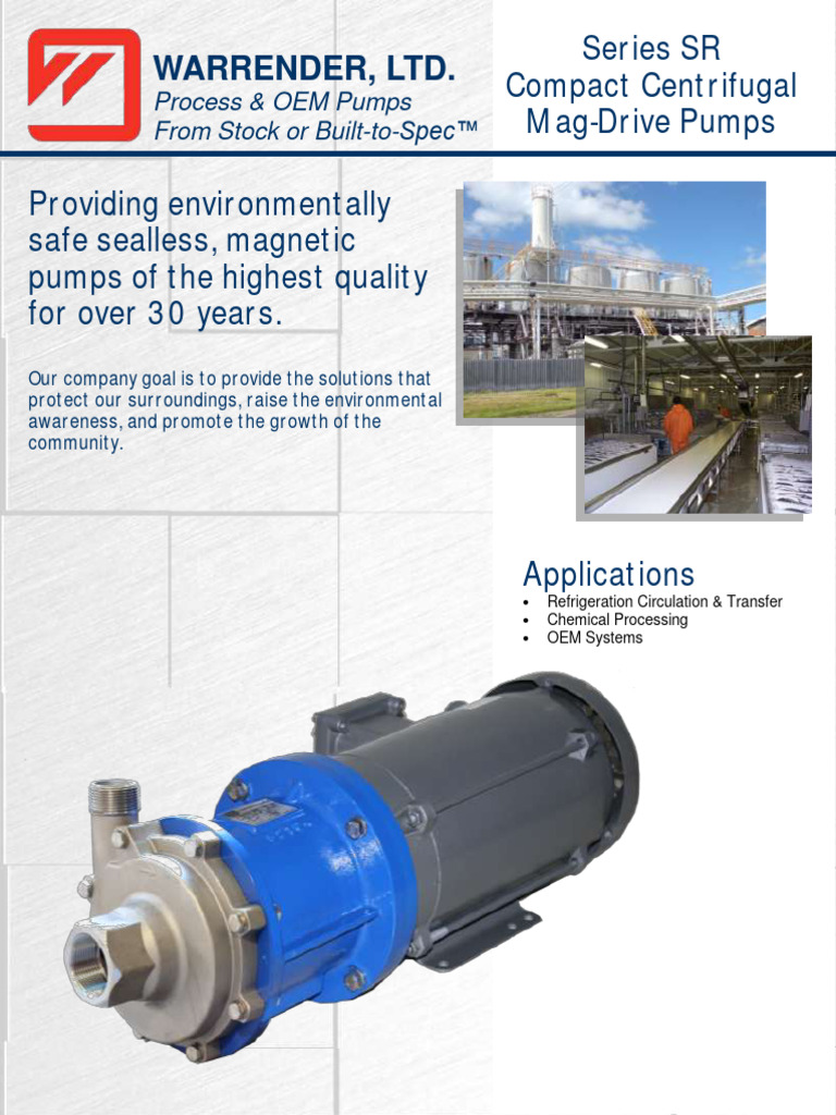 Manual Bomba Warrender. | PDF | Pump | Mechanical Engineering