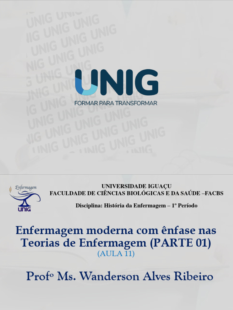Teorias da Enfermagem Moderna | PDF | Enfermagem | Science