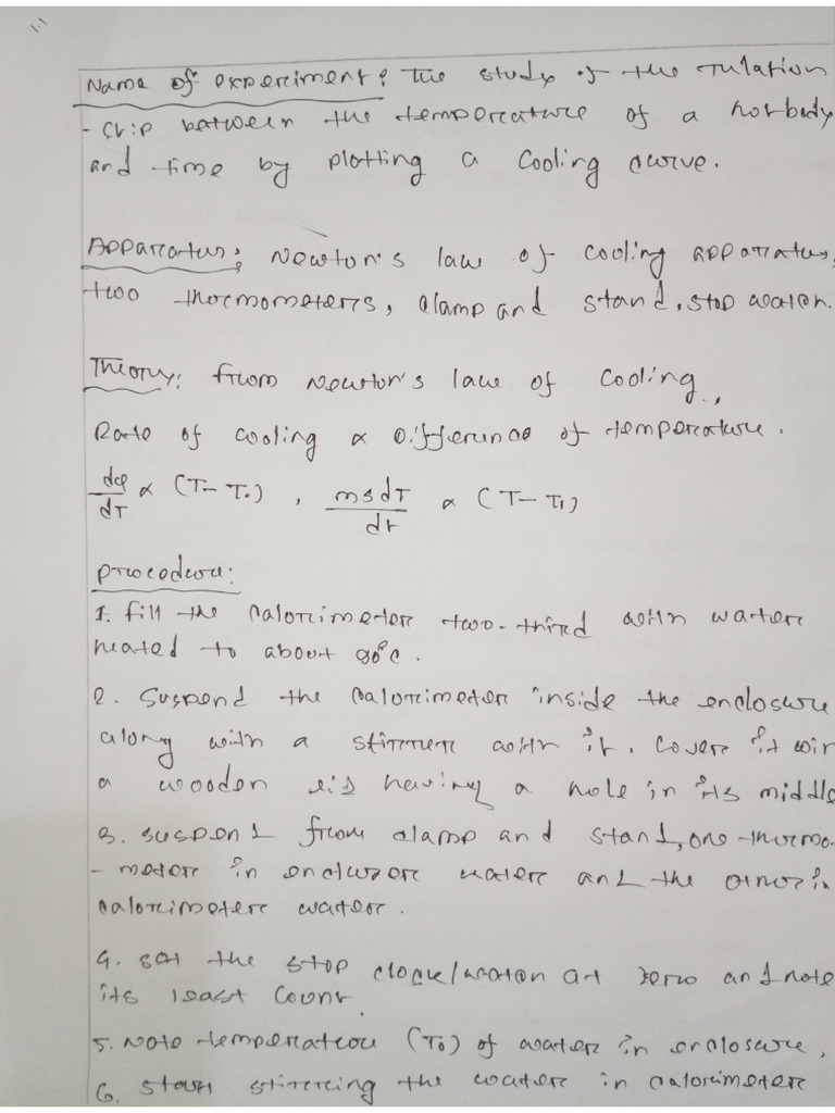 Physics Lab-1.1 | PDF