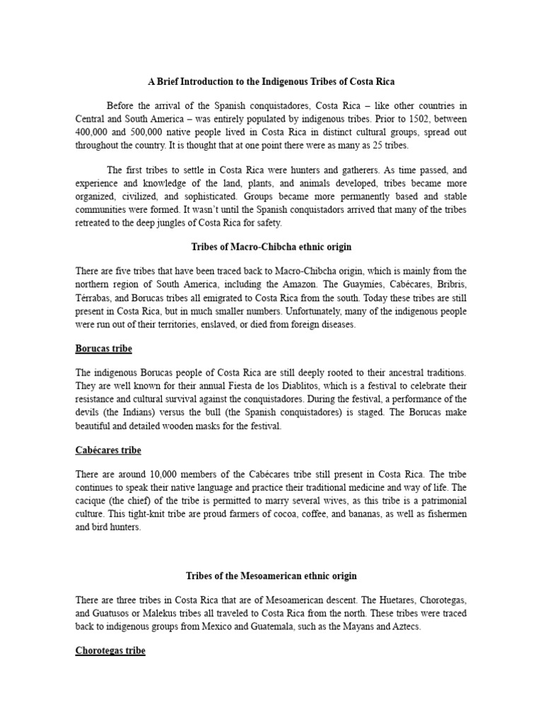 Tribus Indígenas | PDF | Indigenous Peoples Of The Americas | Indigenous Peoples