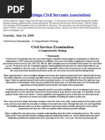Civil Service Exam Study Guide Tips | PDF | Cognitive Science | Cognition