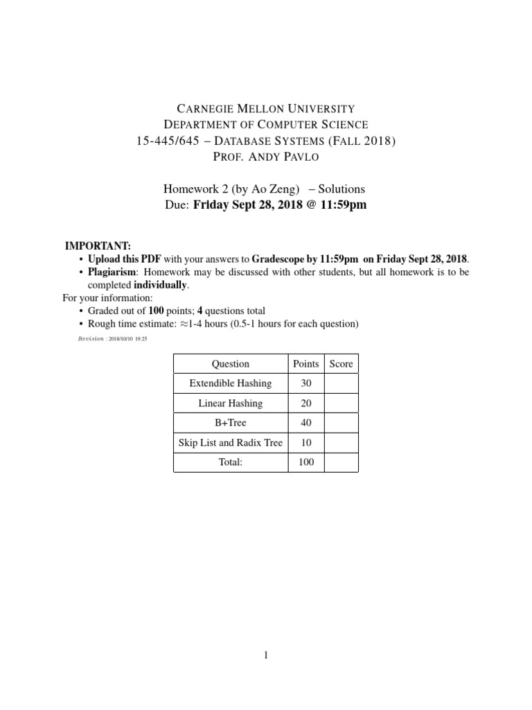 hw2-sols | Download Free PDF | Computer Data | Algorithms And Data Structures