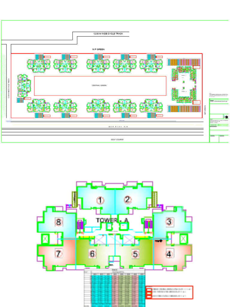 19B Dwarka Numbering Plan 04.12.2023 (2) | PDF