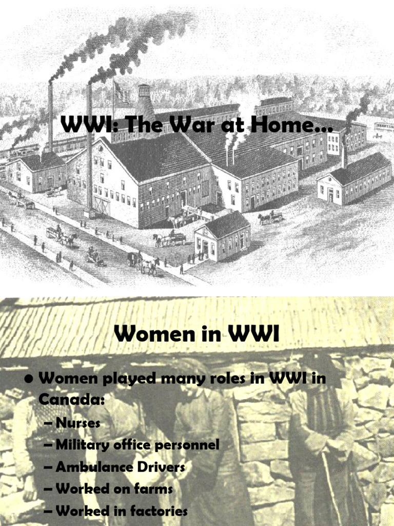 Conscription and Women WWI | PDF