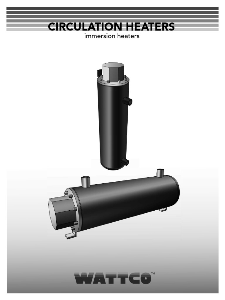 Circulation Heaters | Download Free PDF | Electric Heating | Pipe (Fluid Conveyance)