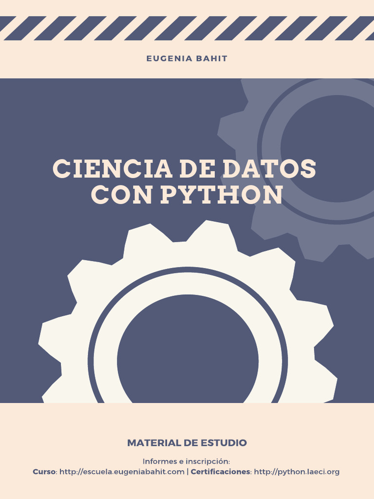 Ciencia De Datos Con Python Pdf