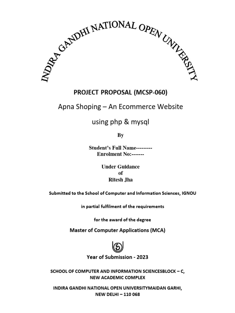 Project Proposal | PDF | Online Shopping | System