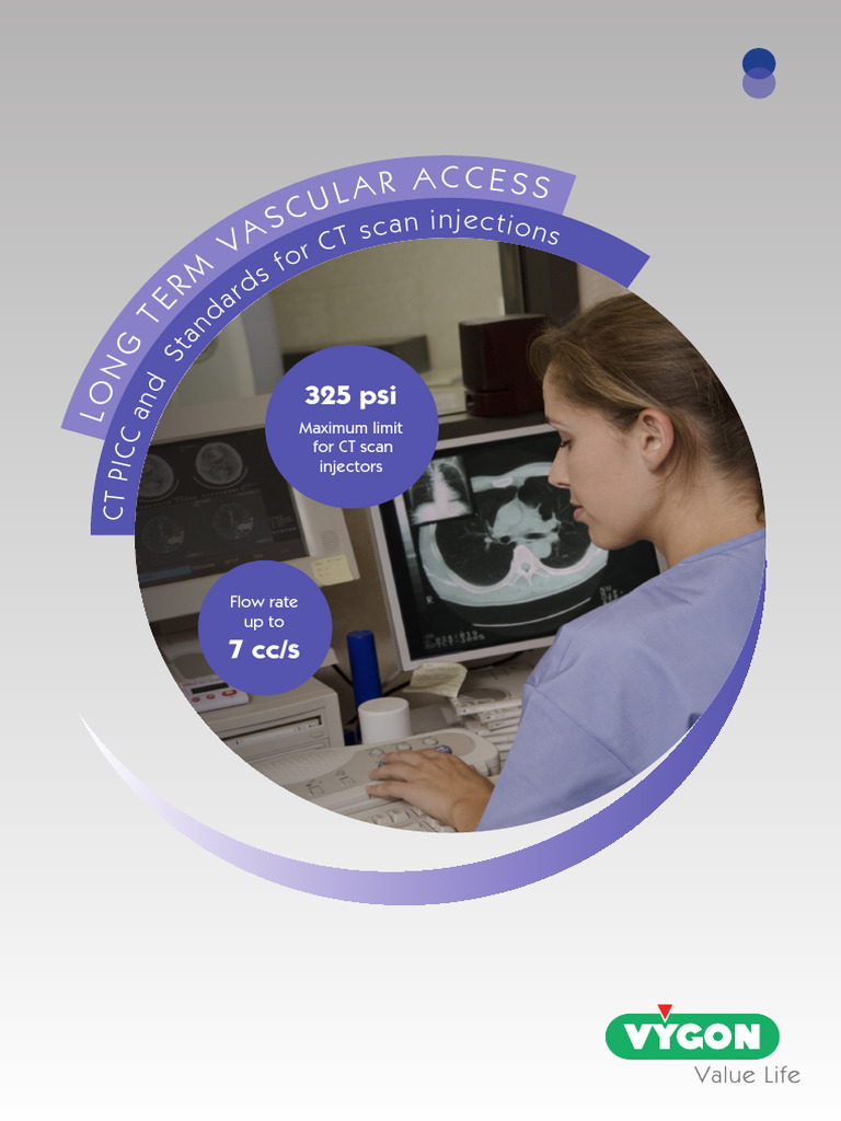 2016-Brochure CT Picc and Standards For CT Scan Injections | PDF | Ct ...
