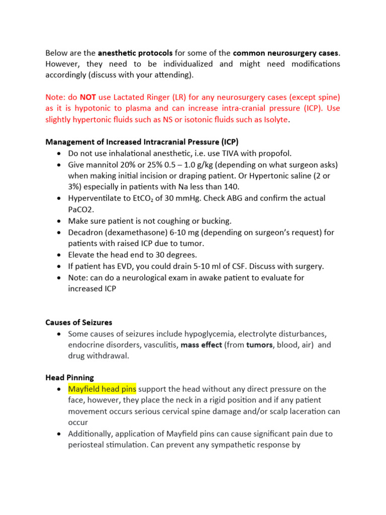 Neuro Notes June 26, 2023 | PDF | Blood Pressure | Coronary Artery ...