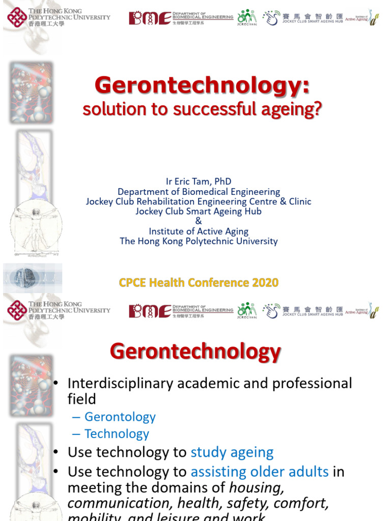 Gerontechnology for Successful Ageing | PDF | Ageing