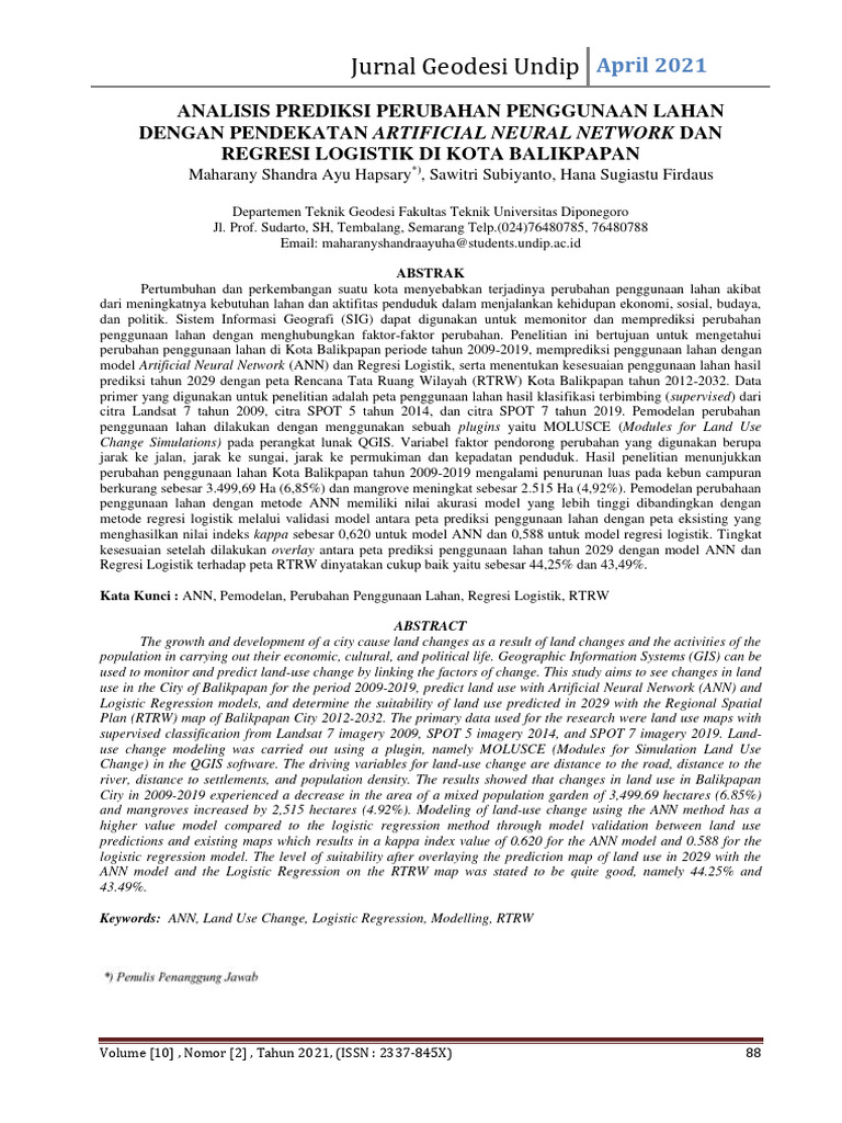 Metode Molusce | PDF | Teknologi & Rekayasa