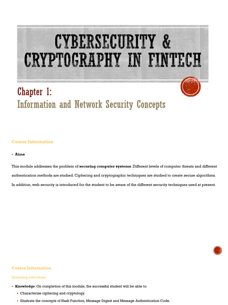 Lec 1 | PDF | Information Security | Security