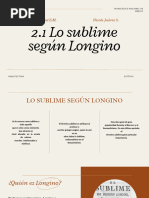 2.1 Lo Sublime Segun Longino | PDF