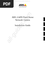 Axis Camera Setup and IP Configuration Guide | PDF | Ip Address ...