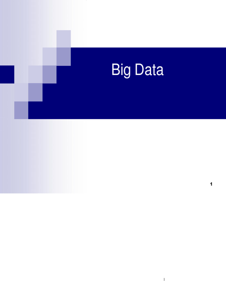 Cours Big Data | PDF | Apache Hadoop | MapReduce