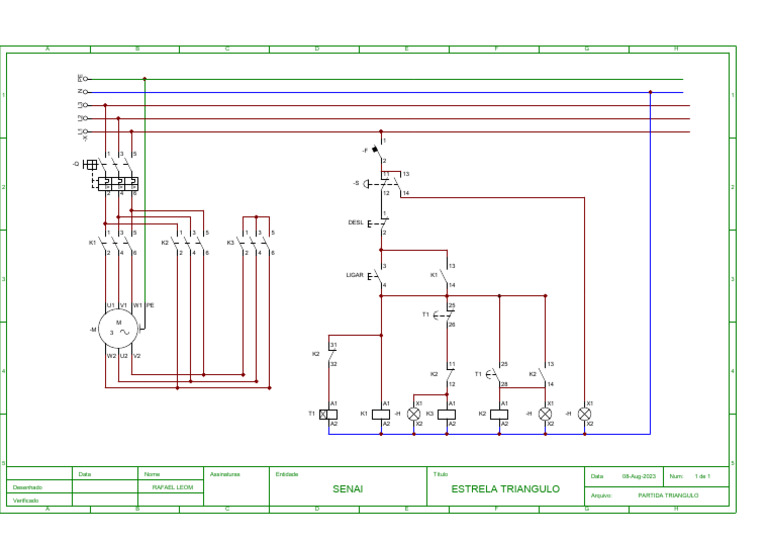 Partida Estrela Triangulo | PDF