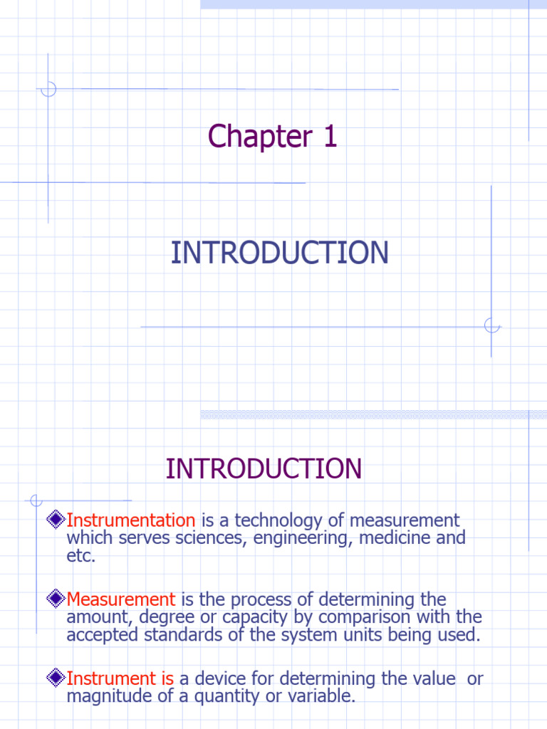Measurements Instrumentation | PDF | Instrumentation | Observational Error