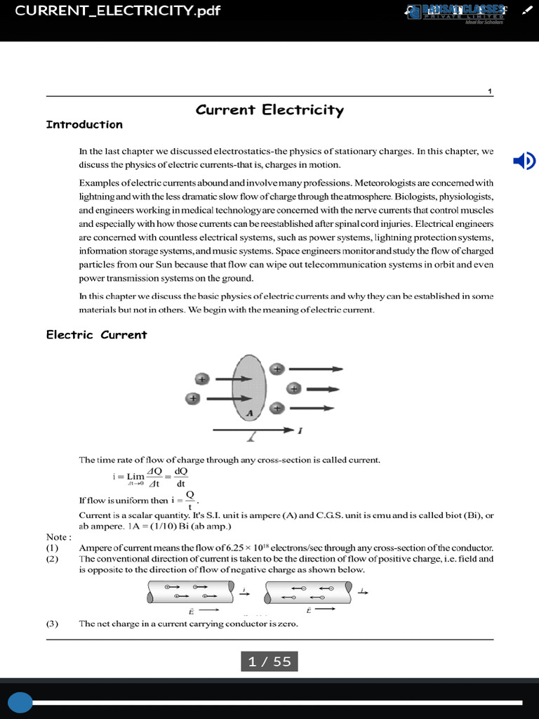Chap15 - Current Electricity | PDF