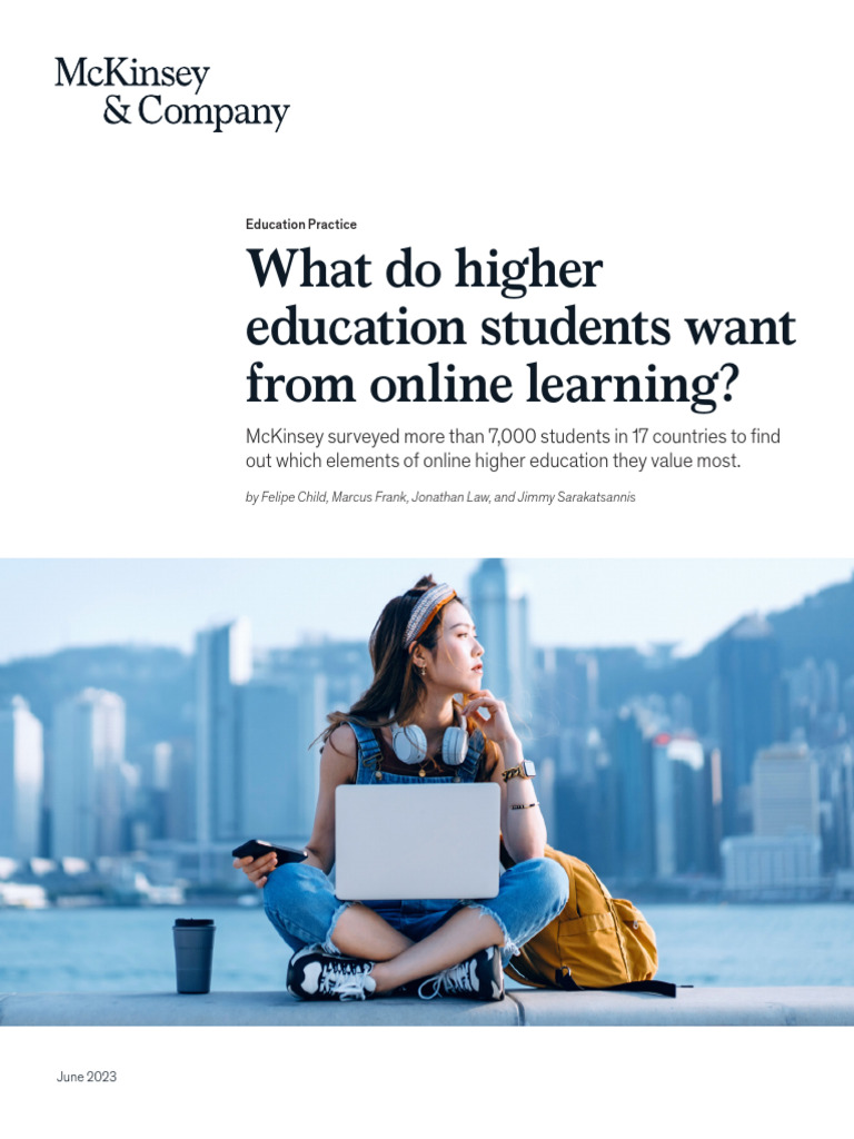 What Do Higher Education Students Want From Online Learning | PDF ...