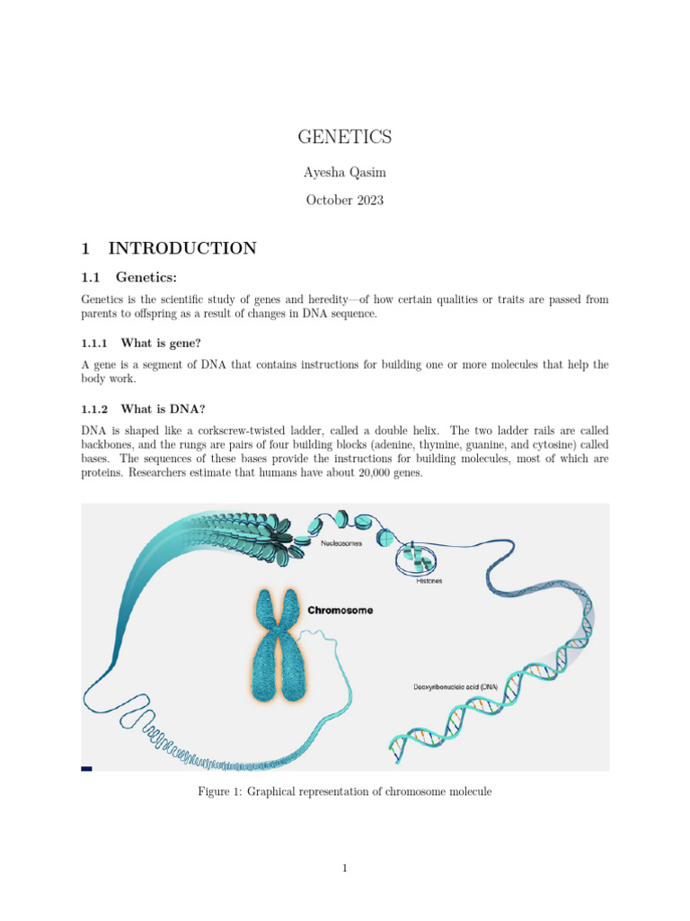 Genetics | Download Free PDF | Genetic Code | Directionality (Molecular Biology)