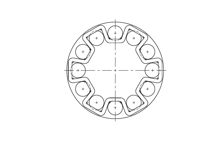 Stator Drawing v1 | PDF